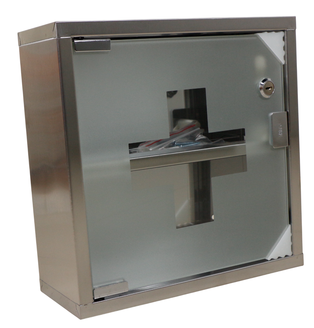 Heavy-Duty Wall-Mounted Metal First Aid Cabinet – Golden Horse Medical ...