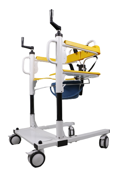 Scoop Commode Chair Manual Crank – Golden Horse Medical Supplies