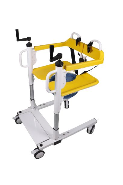 Scoop Commode Chair Manual Crank – Golden Horse Medical Supplies