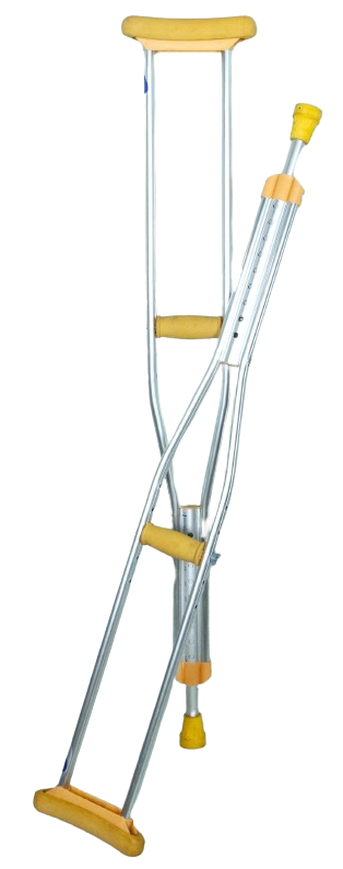 Aluminum Underarm Crutches (per pair) (PRIME) – Golden Horse Medical ...