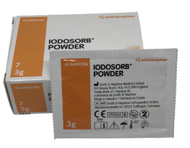 Iodosorb Powder (Sold per sachet) – Golden Horse Medical Supplies