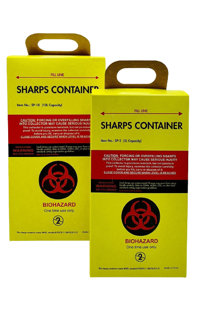 Disposable Sharps Container – Golden Horse Medical Supplies