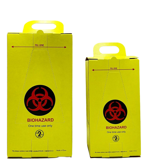 Disposable Sharps Container – Golden Horse Medical Supplies