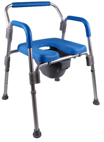 HT5058 3 in 1 Aluminum Commode Chair – Golden Horse Medical Supplies