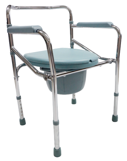 MT894 Economy Folding Commode Chair – Golden Horse Medical Supplies