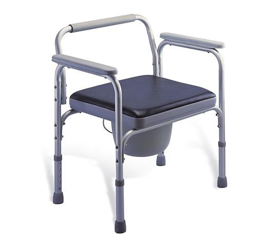 KY895L Obese Aluminum Commode Chair – Golden Horse Medical Supplies