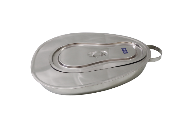 Stainless Bed Pan with cover – Golden Horse Medical Supplies
