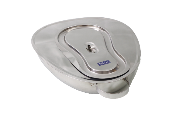 Stainless Bed Pan with cover – Golden Horse Medical Supplies